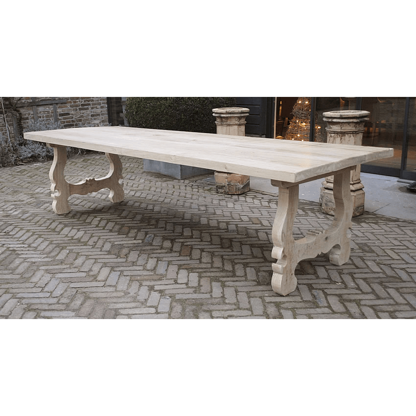 Oakwood dining table in Hacienda style - G005 - DT69