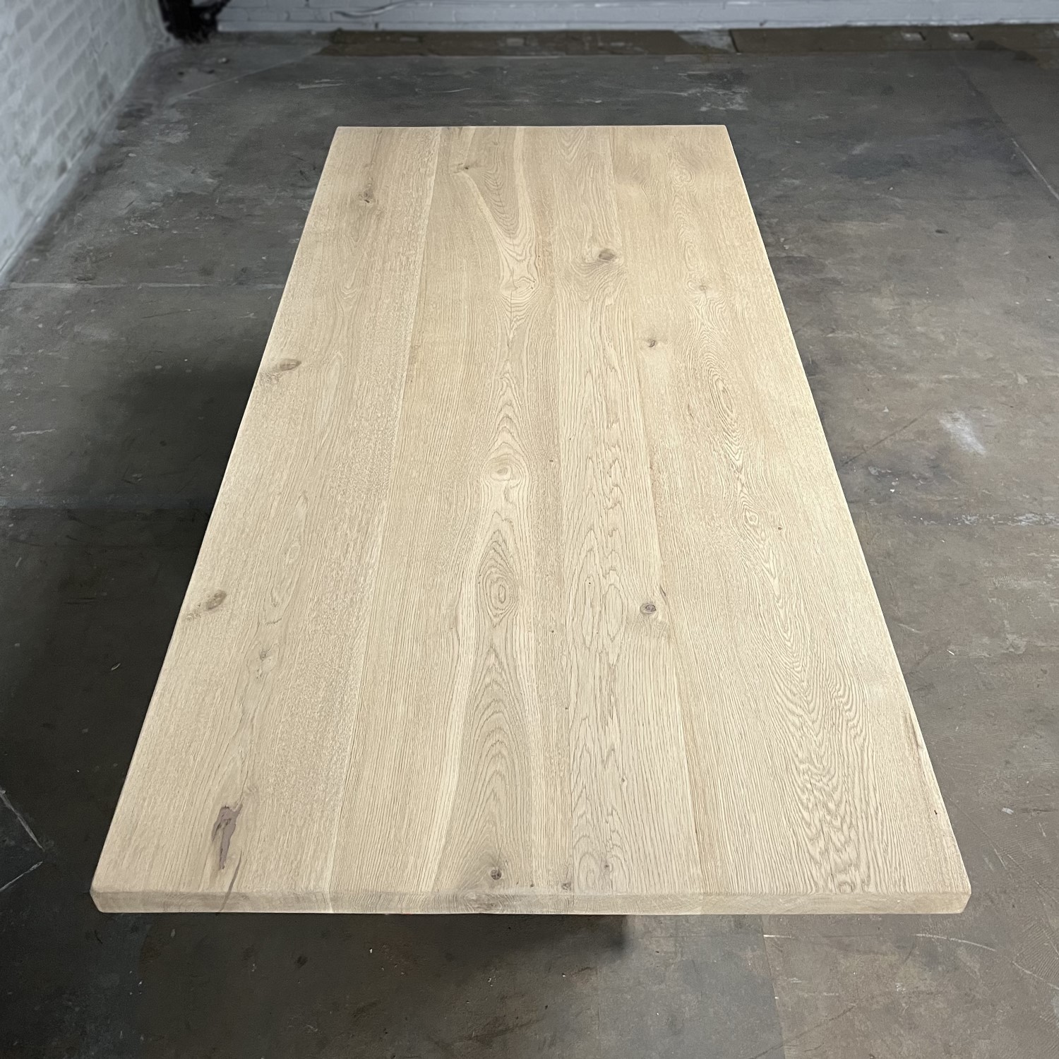 Solid oak table top 4cm thick - separately available - Top113